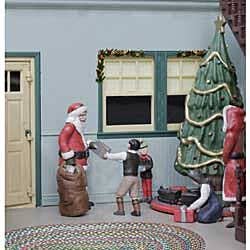 Atlas O - Christmas Figure Set - Santa, Mrs. Claus, Elf, 2 Children ...