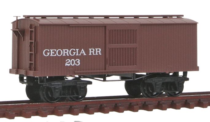 MicroTrain - Civil War Era 26' Wood Boxcar - Ready to Run - Georgia ...