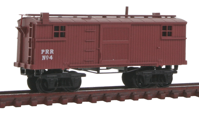 MicroTrain - Civil War Era 26' Wood Caboose (Converted Boxcar) - Ready ...