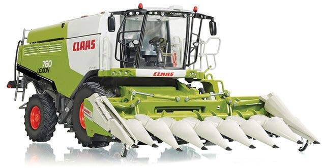 Wiking - Claas Lexion 760 Combine w/Conspeed Corn Head - Assembled ...