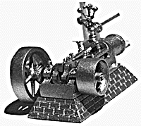 Mile Post - Clark 150 HP Steam Engine - 465-9414