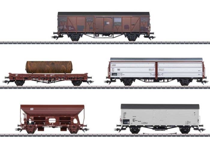 Marklin - Class 193 Era IV Freight 5-Car Set - 3-Rail - Ready to Run ...