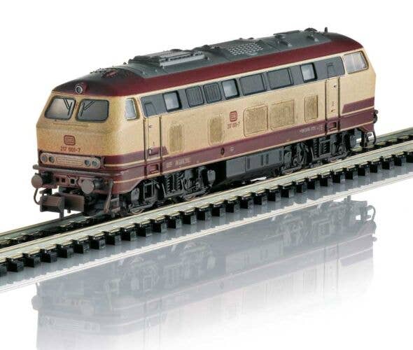 Trix - Class 217 Diesel - Sound & DCC-SX - Minitrix - German Federal ...