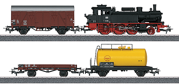 Trix - Class 74 Steam Freight Starter Set with C-Track Oval/Siding ...