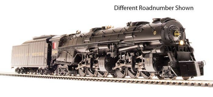 BLI - Class A 2-6-6-4 22i Tender & Roller Bearing Rods w/Sound & DCC ...