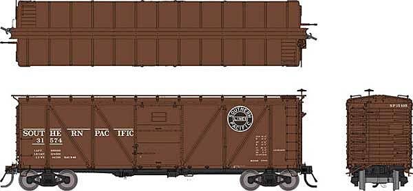 Rapido - Class B-50-16 Boxcar - Rebuilt w/Viking Roof 6-Pack - Ready to ...