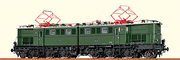 Brawa - Class E 95 Electric - Standard DC - German State Railway DR #E ...