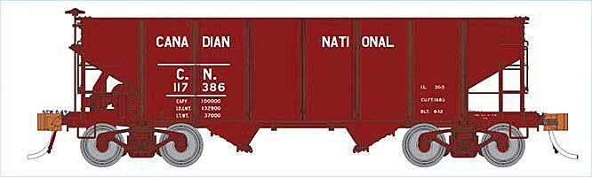Rapido - Class GLa 2-Bay Hopper - Ready to Run - Canadian National ...