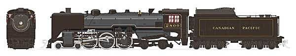 Rapido - Class H1a 4-6-4 Hudson - Standard DC - Canadian Pacific CPR ...