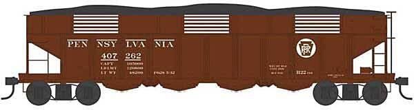 Bowser - Class H21a 4-Bay Hopper - Ready to Run - Pennsylvania Railroad ...
