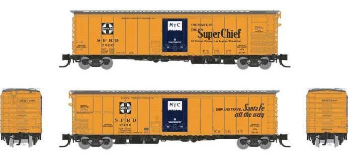 Rapido - Class RR-56 Mechanical Reefer 4-Pack - Ready to Run - Santa Fe ...