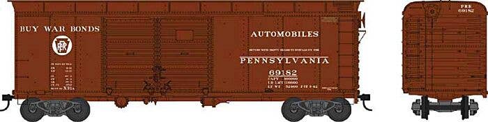 Bowser - Class X-31a 40' Inset-Roof Double-Door Boxcar - Ready to Run ...