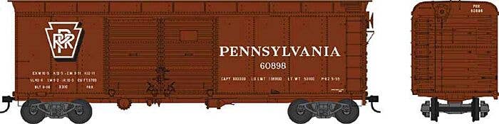 Bowser - Class X31a 40' Double-Door Flush-Roof Boxcar - Ready to Run ...