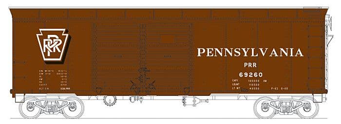 Bowser - Class X31a Round-Roof Double-Door Boxcar - Ready to Run ...