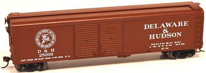 Bowser - Class X32 Double-Door Round-Roof Boxcar - Kit - Delaware ...