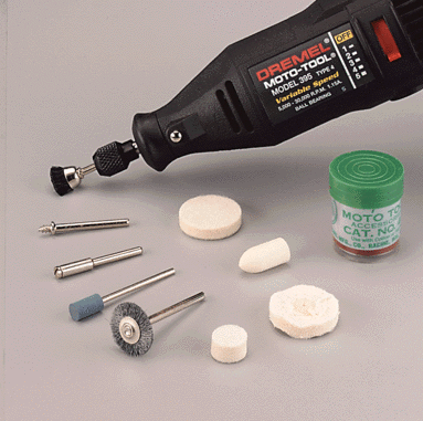 Dremel - Clean/polish bit set /10 - 250-604