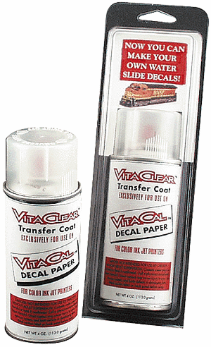 Vitachrome Graphics - Clear Sealer Spray for Inkjet Decal Paper - 4 ...