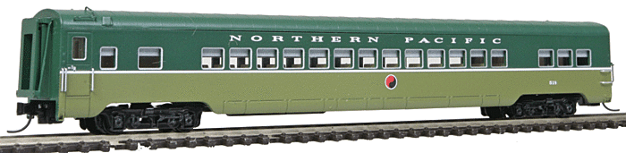 Intermount - CNW-Style 56-Seat Coach w/Interior Lights - Ready to Run ...