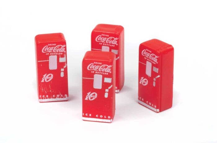 CMW - Coca-Cola Machines pkg(4) - 1950s Era - 221-20254