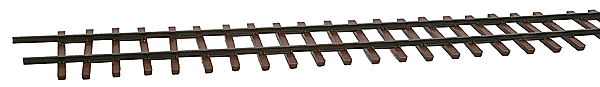 Micro Eng - Code 100 Flex Track (3' Long; pkg(6) - Weathered - 255-12136