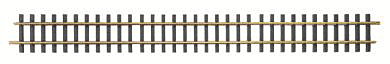 Bachmann - Code 332 Straight Brass Track - 3' 91.4cm pkg(12) - 160-94652