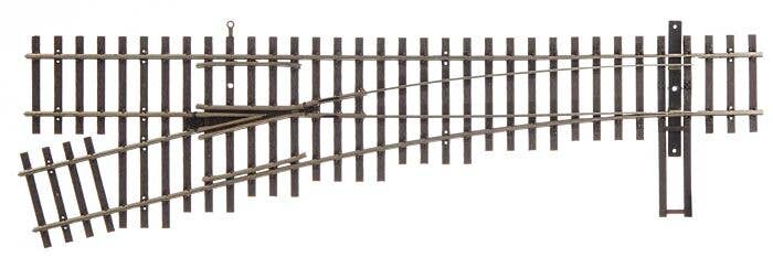 Walthers - Code 70 Nickel Silver DCC Friendly Number 4 Turnout - Left ...