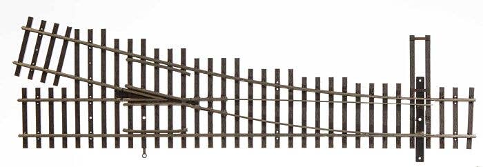 Walthers - Code 70 Nickel Silver DCC Friendly Number 4 Turnout - Right ...