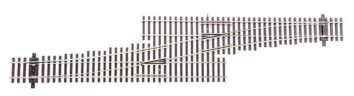 Walthers - Code 83 Nickel Silver DCC Friendly Number 5 Single Crossover ...