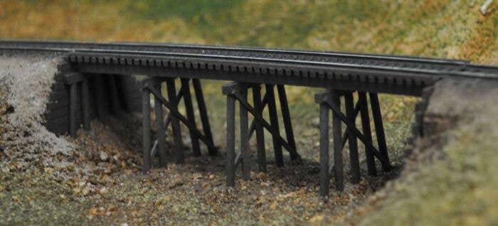 Blair Line - Common Pile Trestle Kit - 5-5/8" Long x 1-1/4" Tall 14 x 3 ...