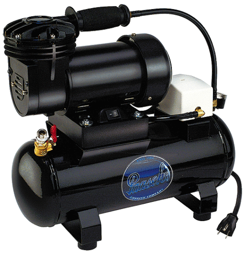 Paasche - Compressors - Oilless Diaphragm Tank Mounted Unit 40 PSI ...