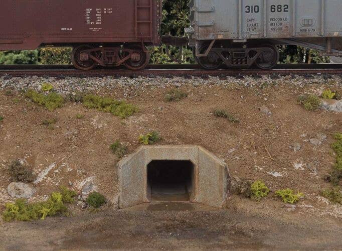 HO Scale Railroad Scenery Kit Walthers Cornerstone HO Scale Concrete ...