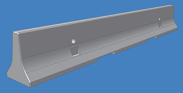 K Rail Barrier