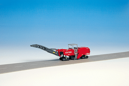 Kibri - Construction Equipment - Wirtgen Road Milling Machine, Kutter ...