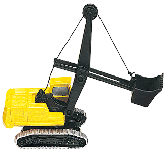 Boley - Construction Equipment - Bucket Shovel on Tracked Crawler ...