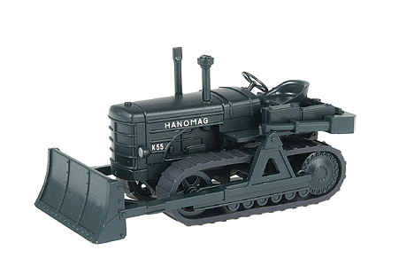 Wiking - Construction Equipment - Hanomag - K55 Crawler Tractor (dark ...