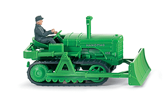 Wiking - Construction Equipment - Hanomag K55 Crawler Tractor w ...