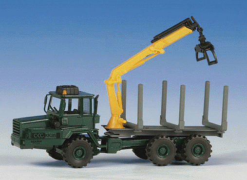 Kibri - Construction Equipment - Kaelble Articulated Truck w/Crane ...