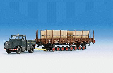 Kibri - Construction Equipment - Trucks - Kaelble Tractor w/8-Axle ...
