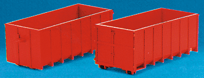 Herpa - Container 2 x 20' Roll-off box - 326-75503