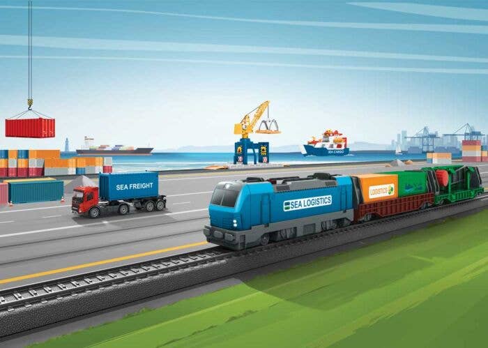 Marklin - Container Logistics Battery-Powered Starter Set - My World ...
