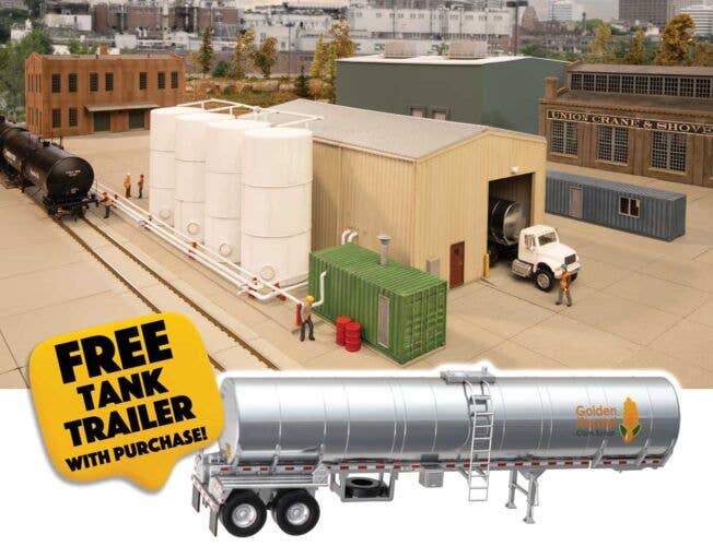 Walthers - Corn Syrup Transfer - Transload Facility - Kit with Free ...