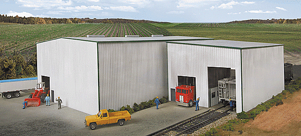 Walthers - Corn Unloading & Storage Sheds - North American Ethanol ...