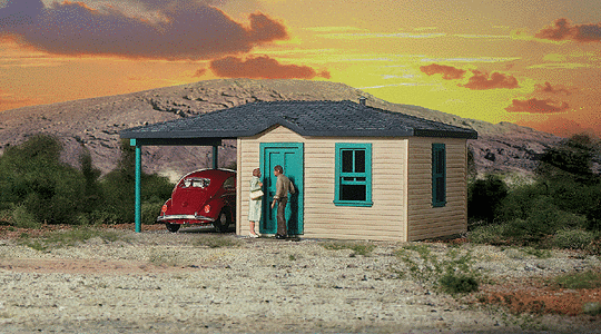 Walthers - Cornerstone Series(R) Built-ups - Motel Cabin - 933-2824