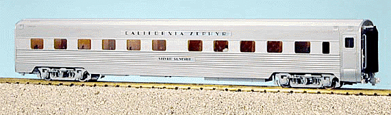 USA - Corrugated Aluminum Sleeper Lighted w/Full Interior & Figures ...