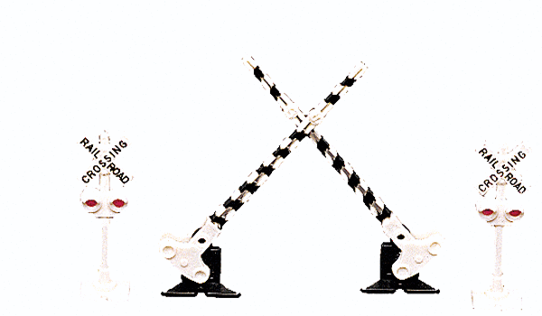 Bachmann - Crossing Gates & Signals pkg(12) - 160-42504