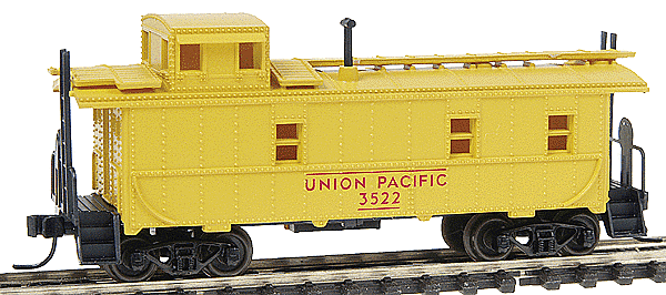 Atlas - Cupola Caboose - Union Pacific #3522 (yellow, red) - 150-35623