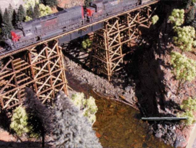 GC Gems - Curved Bridge Deck Section pkg(6) - 4" - 295-TB32