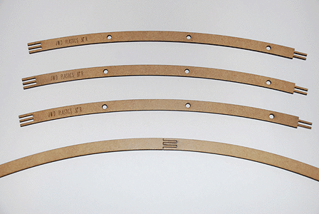 JMD - Curvetrackit Curved Track Laying Tool - 3-Piece Set - 30" Radius ...