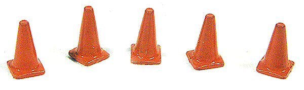 JL Innov - Custom Highway Cones - Painted pkg(5) - 361-898