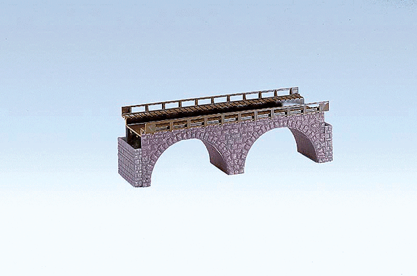 Faller - Cut Stone Viaduct Top Section (2-5/8" 6.5cm tall) - Straight 7 ...